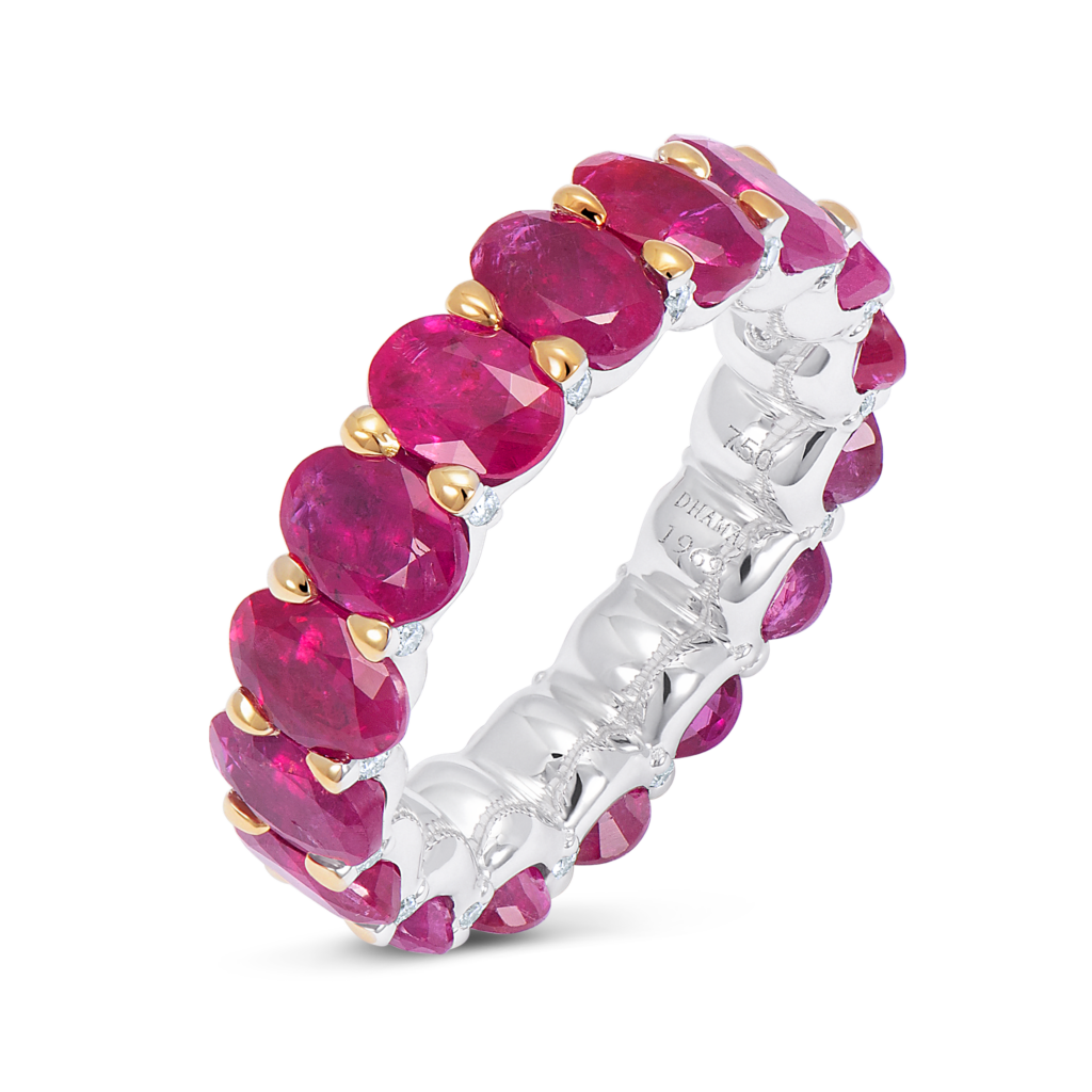 Diamond Gold Ruby Ring – Dhamani